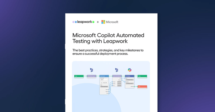 Ai Augmented Automation Testing Solution Leapwork