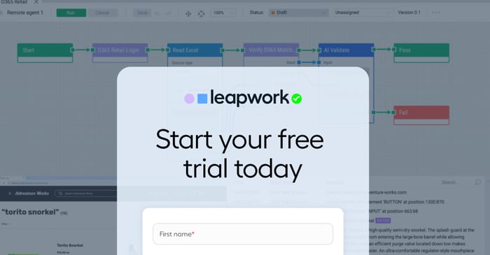Ai Augmented Automation Testing Solution Leapwork